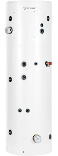 ZBIORNIK BOJLER CWU ROTENSO THERMOS TWIN INOX 290L | POMPY CIEPŁA ...